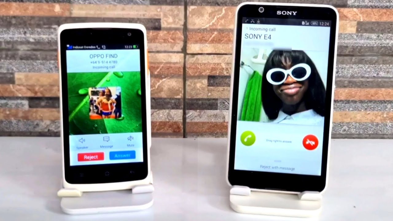 Battle incoming Call Ringtone OPPO Find Muse VS Sony Xperia E4 Dual ...
