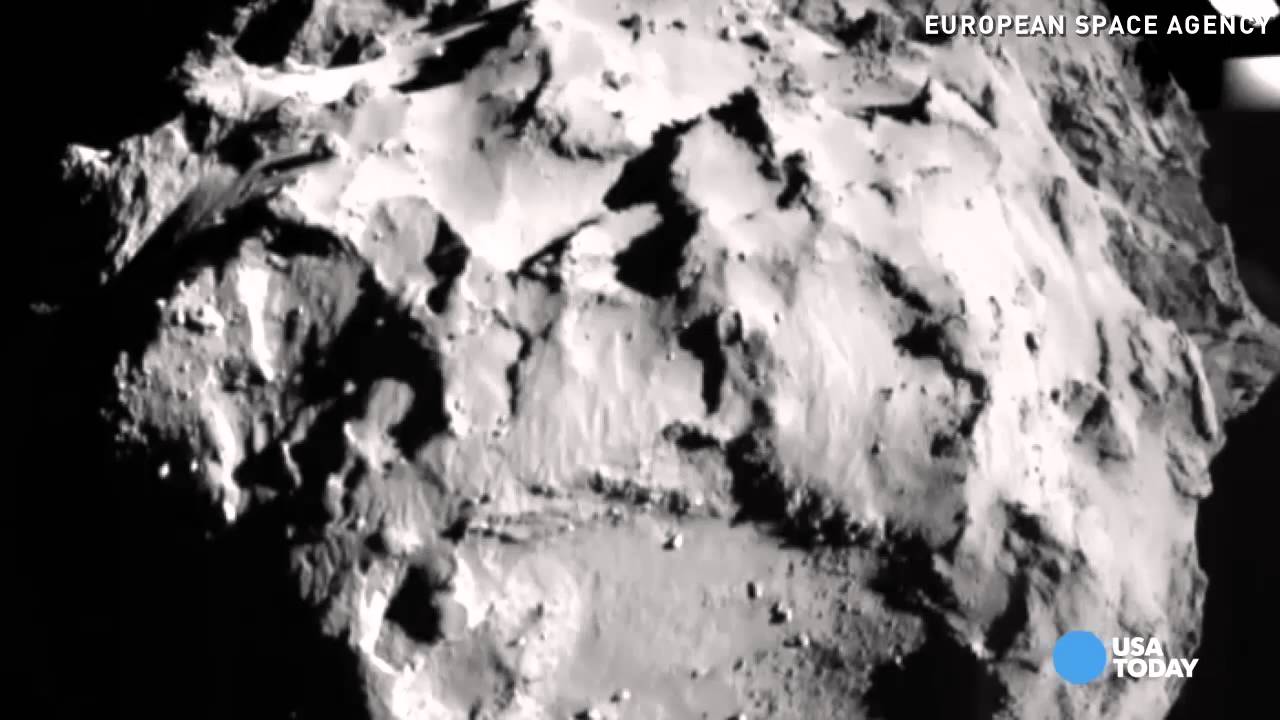 Rosetta Asteroid Landing Ocean