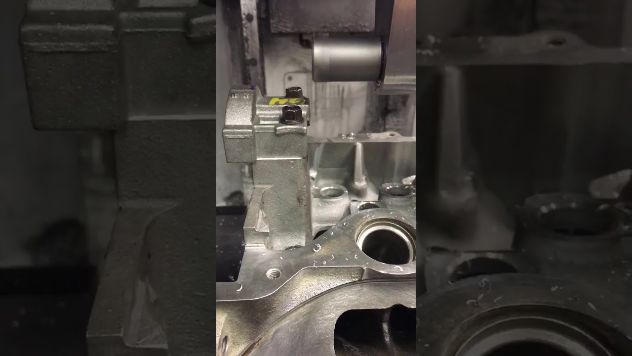 RMC V40 CNC LINE HONING - YouTube