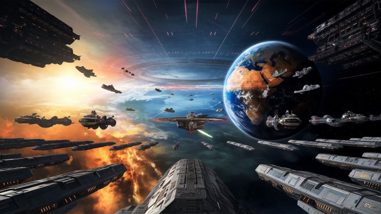 Alien Empire Learns Why No One Dares Attack Earth - YouTube