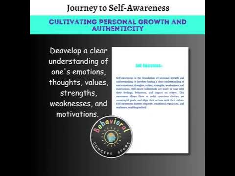 Journey to Self-Awareness: Cultivating Personal Growth and Authenticity ...