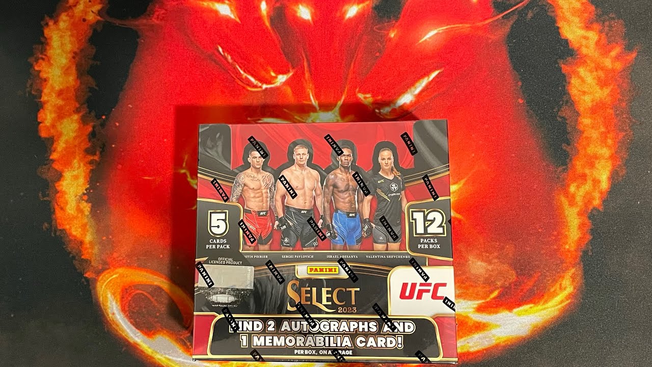 UFC Panini Select 2023 Hobby Box #3(and 4)! - YouTube