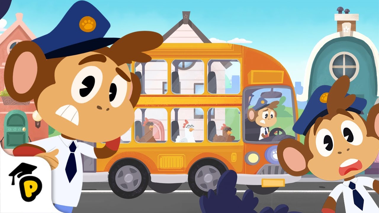 Bip's Bus Dilemma | Solve it | Kids Learning Cartoon | Dr. Panda ...