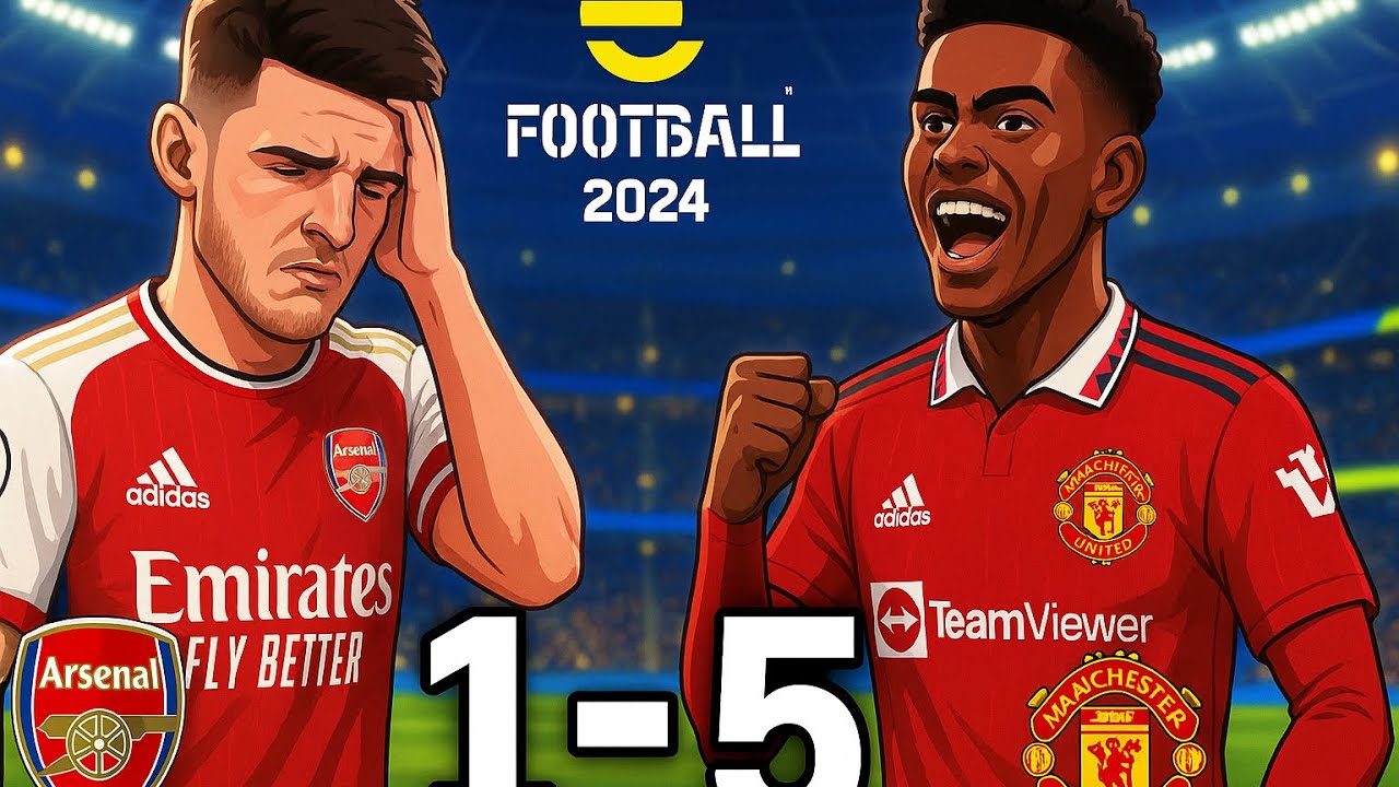 Worst Loss Ever 😢 Arsenal Destroyed 1-5 by Manchester United ...