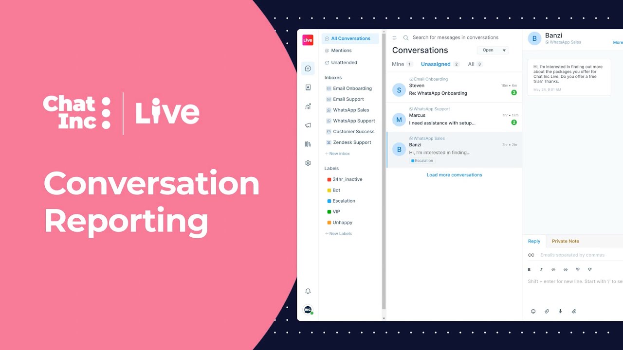 Live | Conversation Reporting - YouTube