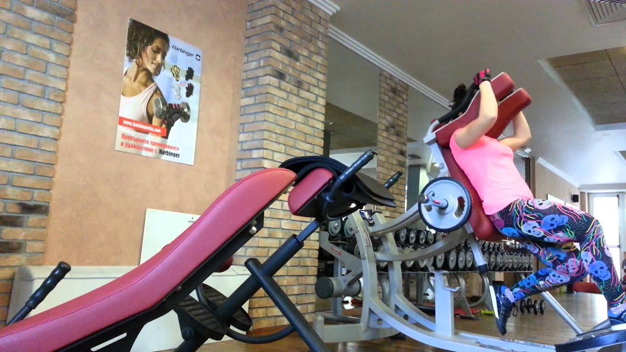 One Leg Hack Squat - YouTube