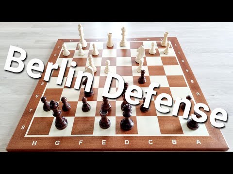 Chess Openings - Berlin Defense - YouTube