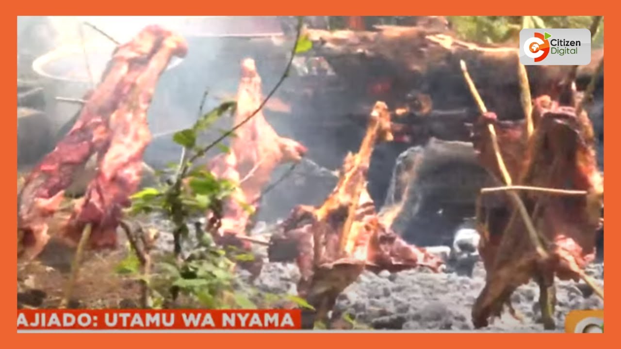 Jamii ya Wamaasai imesifika kwa utamaduni wa kula nyama - YouTube