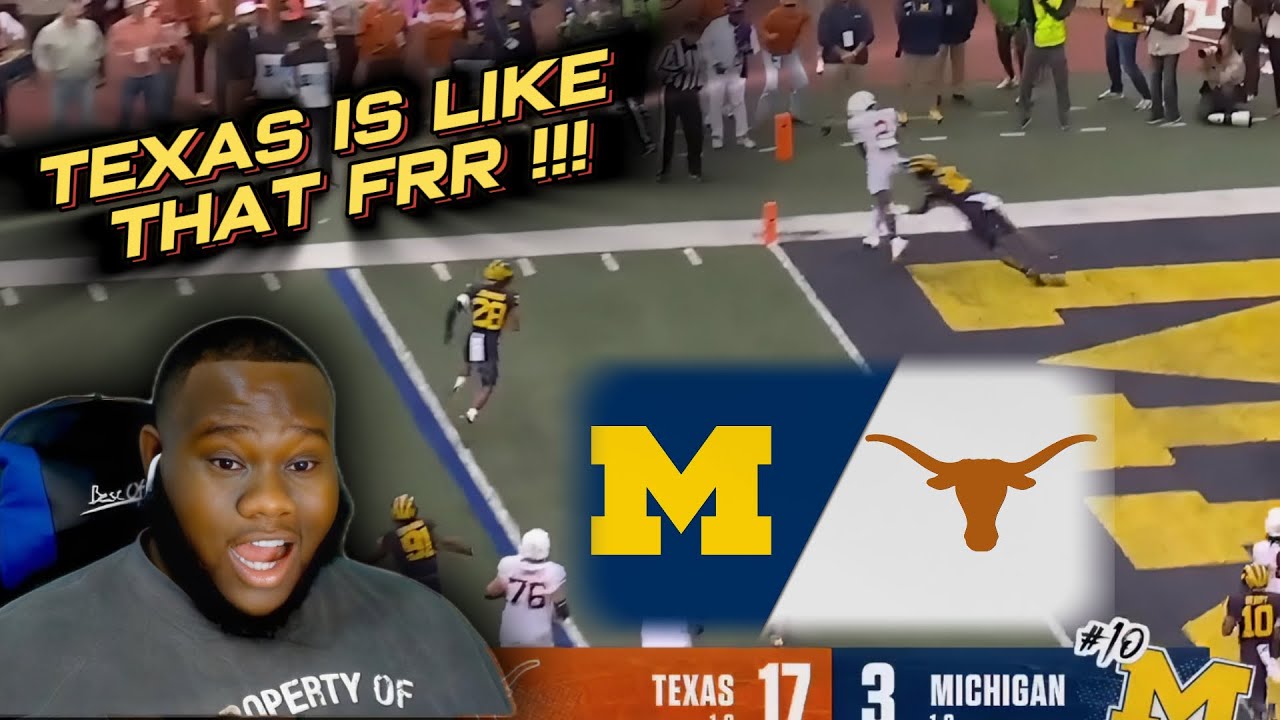 TEXAS IS LIKE THAT FR! | Texas vs. Michigan | HIGHLIGHTS Reaction - YouTube