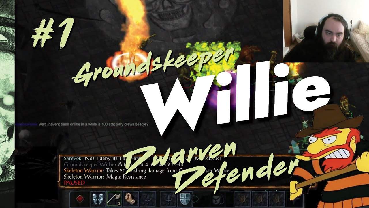 Willie Dwarven Defender Part 1 Baldur's Gate Hardcore playthrough ...