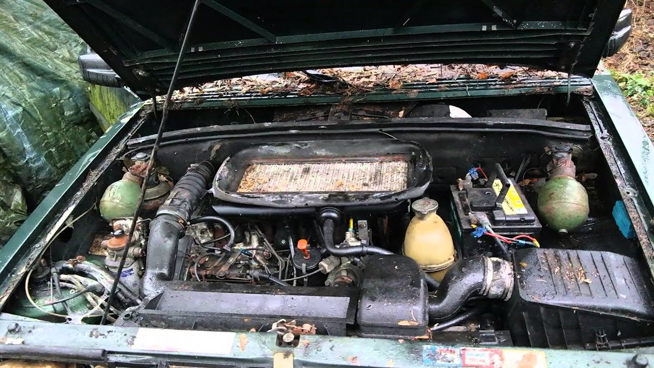 Citroen BX tzd TURBO break Old start cold start Fail - YouTube