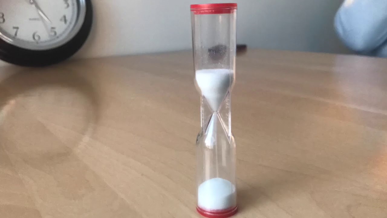 Timelapse of A Sand Timer - YouTube