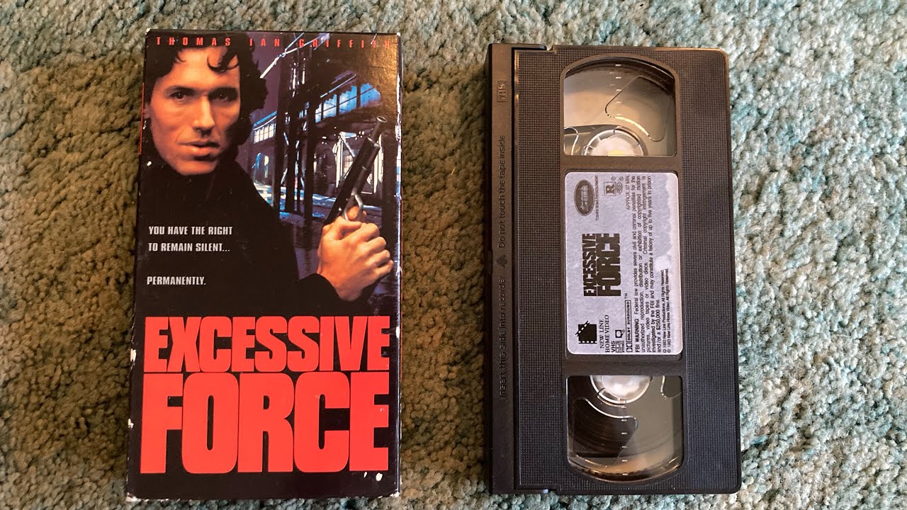 Opening To Excessive Force 1993 VHS - YouTube