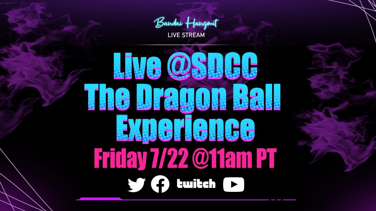 Live at SDCC - The Dragon Ball Experience - YouTube