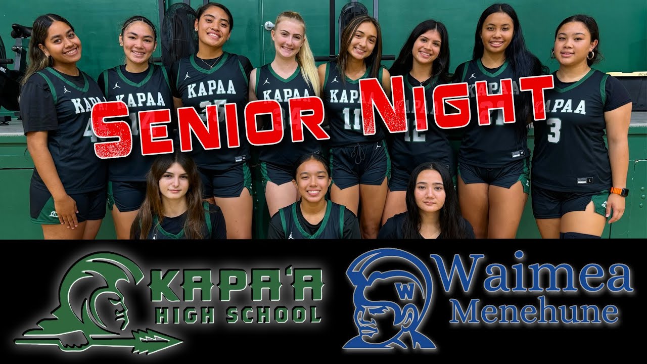 Kapaa Warriors Girls Basketball VS Waimea Menehune 1-24-24 LIVE - YouTube