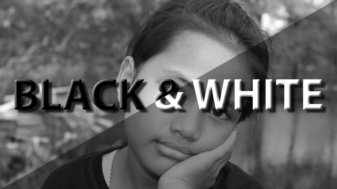 Cara membuat video hitam putih - YouTube