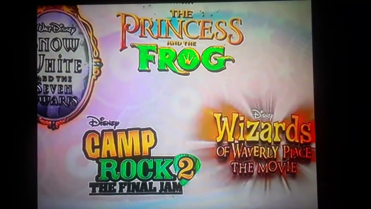 Wizards On Deck With Hannah Montana (2008) DVD Sneak Peek Menu - YouTube