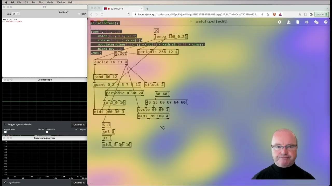 63. Live Coding Toolkit for Pure Data - Part 9 - YouTube