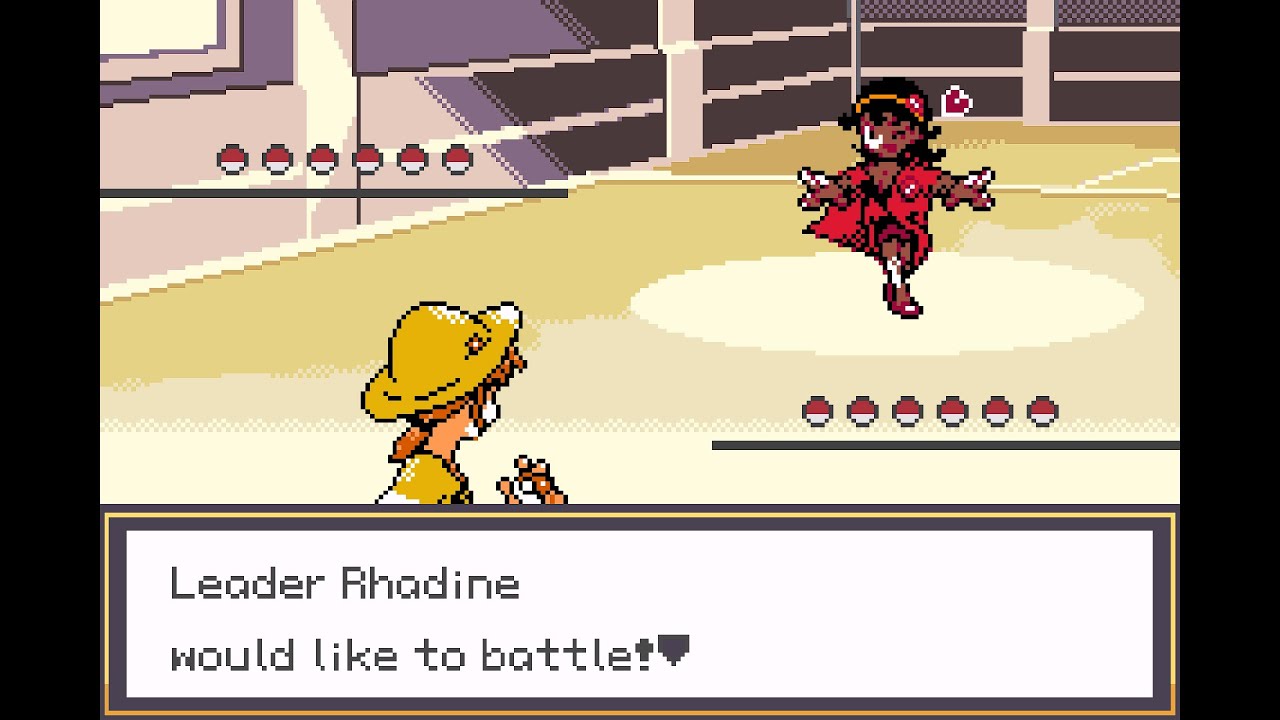 Pokemon Lazarus • Leader Rhadine - YouTube