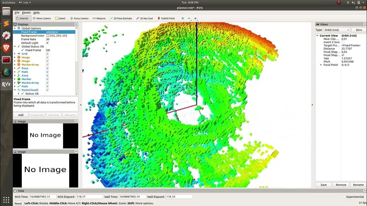 Octomap using LIDAR and pixhawk - YouTube