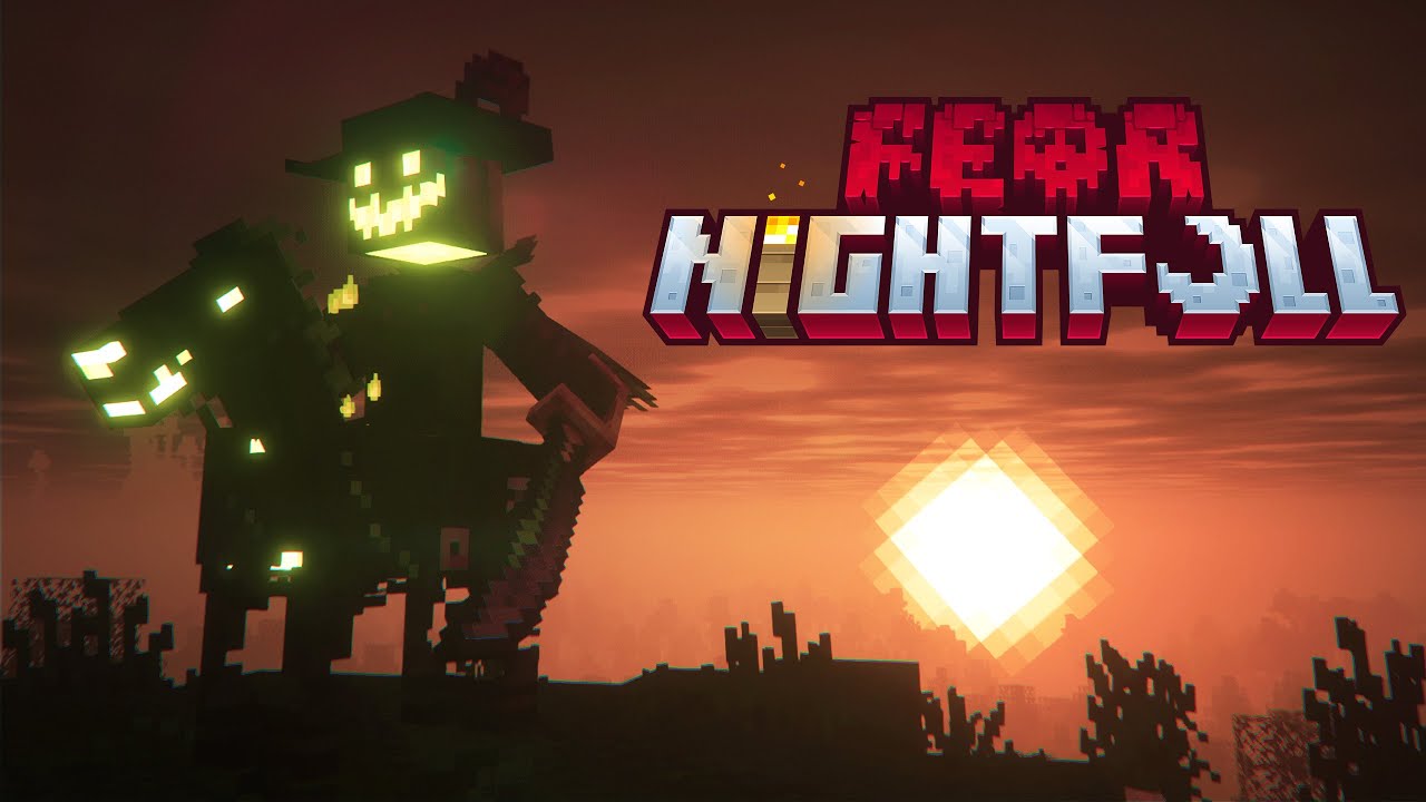 Exploring the World of CREEPIEST Minecraft Modpack 🎃 Fear Nightfall ...