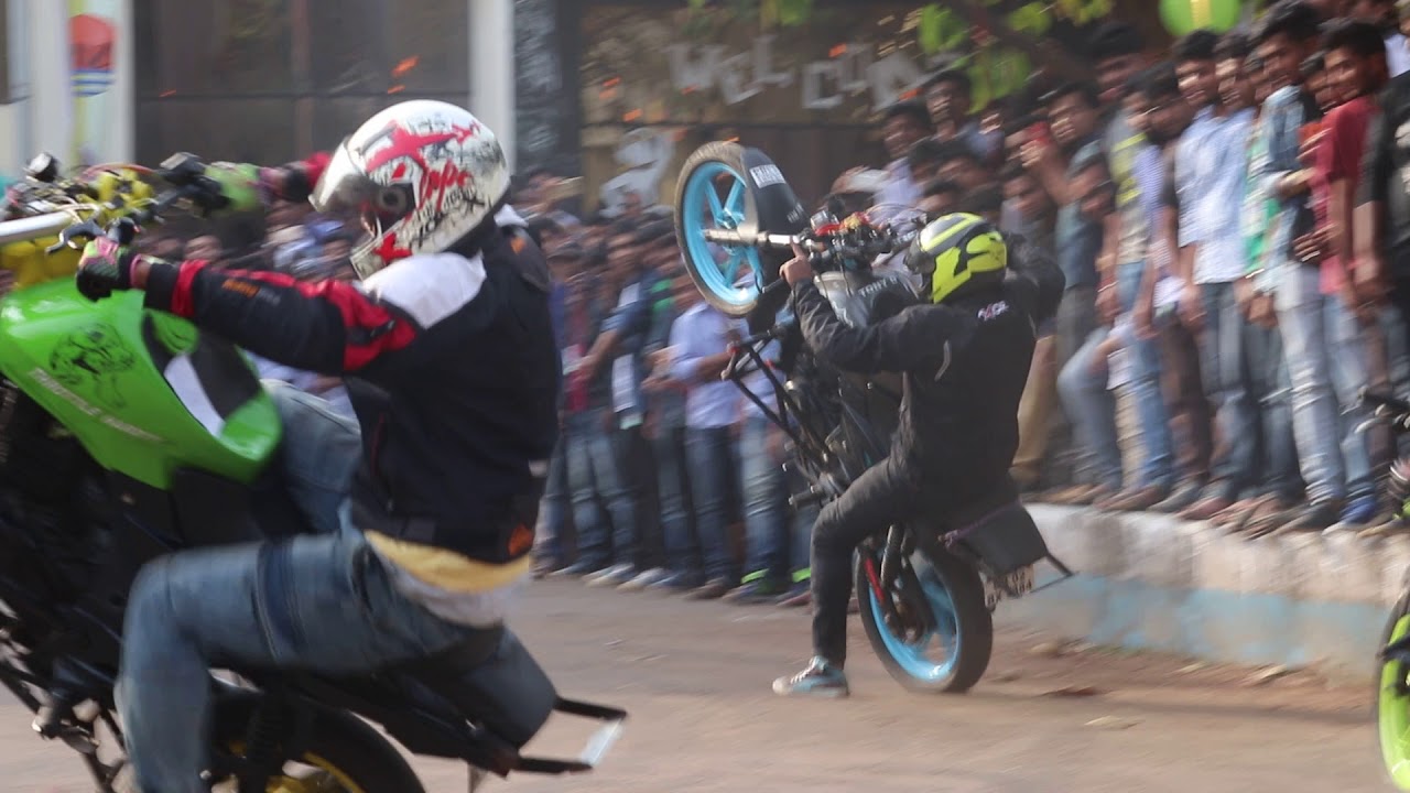 IGIT SARANG ll Bike Stunt Team Roaring Hitszz RTZ- 2 PART -2ll Horizon ...