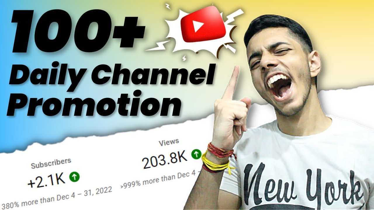 100+ Channel Promotion Daily 😍 | मैं करूंगा आपका चैनल प्रोमोट 100 ...