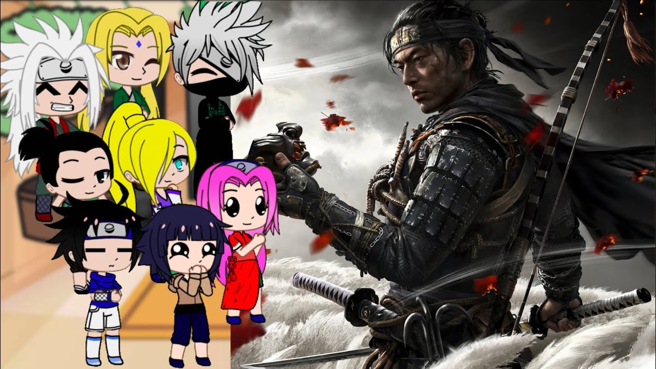 Naruto friend react to Naruto as Jin Sakai(Ghost of Tsushima )||😁 ...