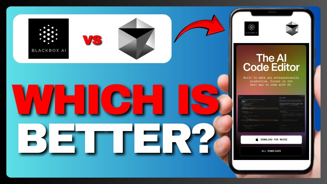 BLACKBOX AI VS CURSOR | BEST AI CODING ASSISTANT IN 2025! - YouTube