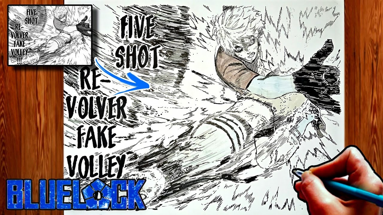 How to Draw Nagi, Goal Strike | Blue Lock | ブルーロック | Step-by-Step ...