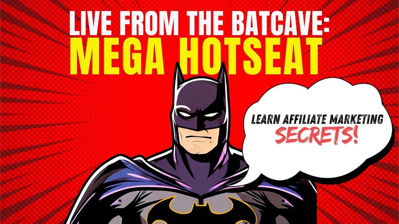 Mega Hotseat with Wayne Crowe! Learn the secrets to affiliate marketing ...