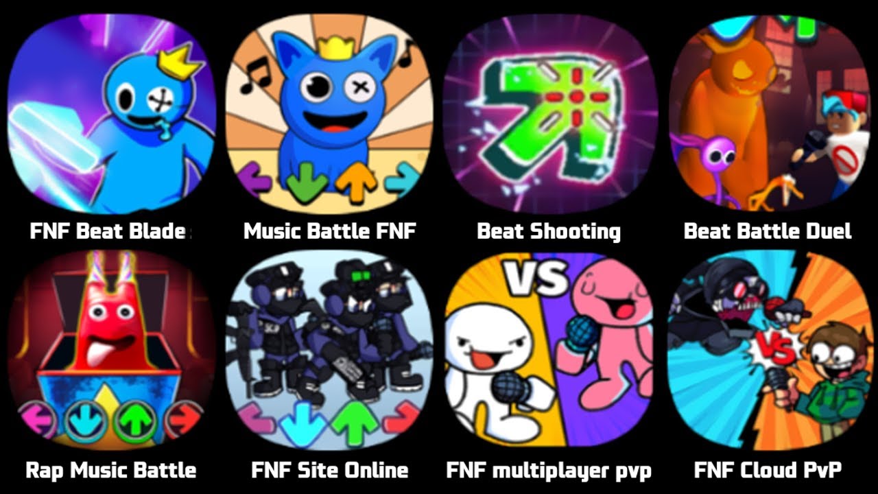 FNF Hazy River, FNF Garcello, FNF Beat Blade, FNF Duet Monster, Beat ...