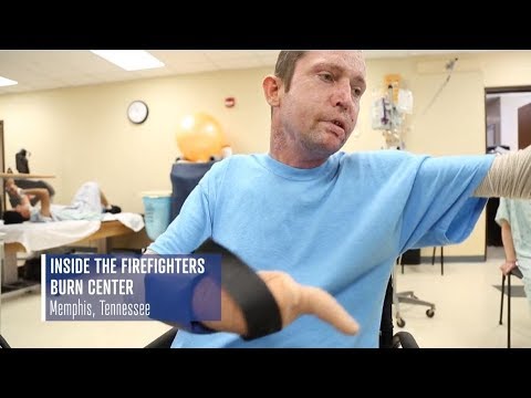 Inside the Firefighters Burn Center at Regional One Health - YouTube