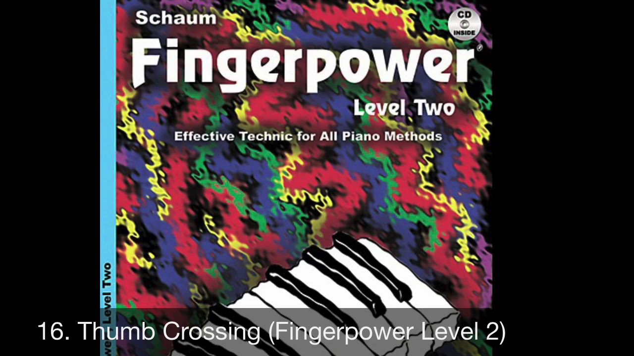 16 Thumb Crossing (Fingerpower Level 2) - YouTube