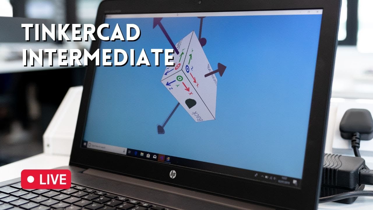 TinkerCAD Intermediate Workshop - 9/1/2021 - YouTube