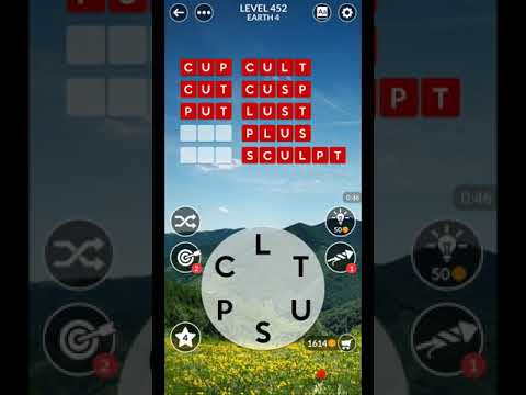 WORDSCAPES UNCROSSED LEVEL 452 NEW UPDATE masaya ang mga salita - YouTube