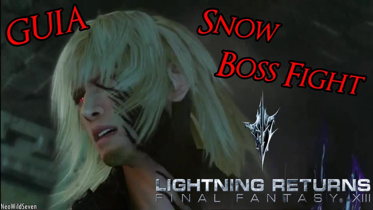 Guia Lightning Returns FFXIII - Snow Boss Fight Facil Como Matarlo ...