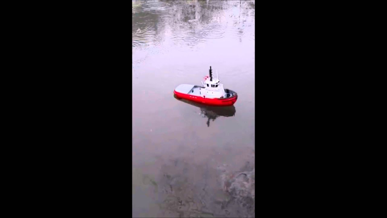 RC Tugboat with 2 Azimuths - YouTube