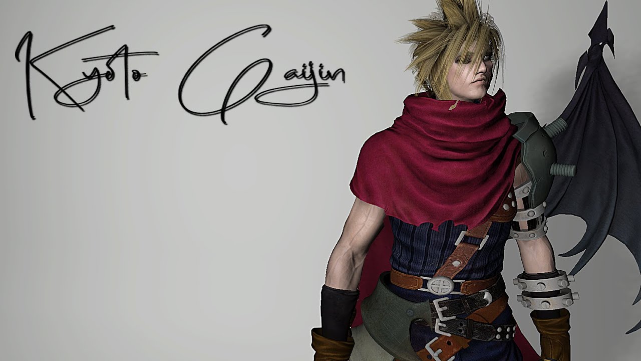 Skyrim Armor MOD - [ Kingdom Hearts ] Cloud Strife Armor - YouTube
