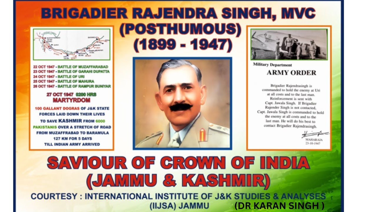 SAVIOUR OF THE CROWN! BRIGADIER RAJINDER SINGH'S SHOCKING STORY! {PART ...