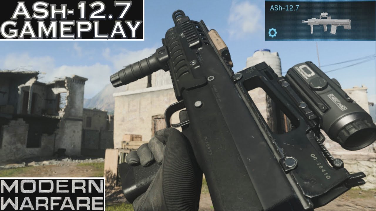 Modern Warfare ASh-12.7 (Oden) Gameplay - YouTube