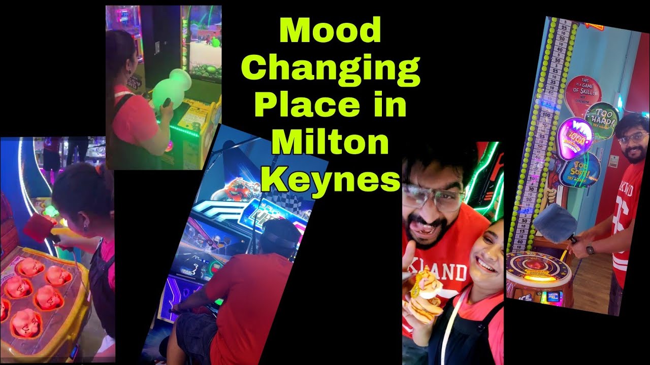 Mood Changing Place in UK || Fun Station 🎳⚽ at Xscape Mall, Milton ...
