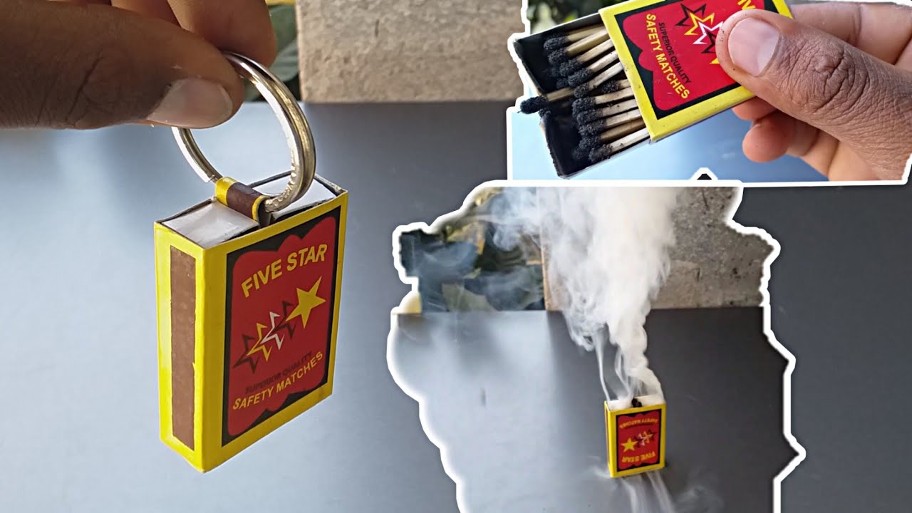 How to make Matchbox Smoke bomb it's very easy - YouTube
