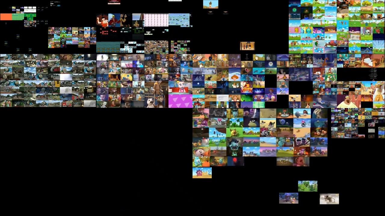 All Episodes & Series Played At The Same Time (UPDATE) - YouTube