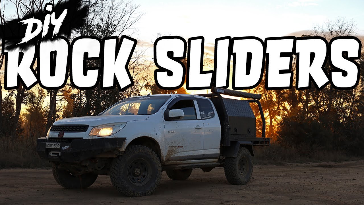 Fabricating a set of DIY Rock Sliders for the RIG! - YouTube