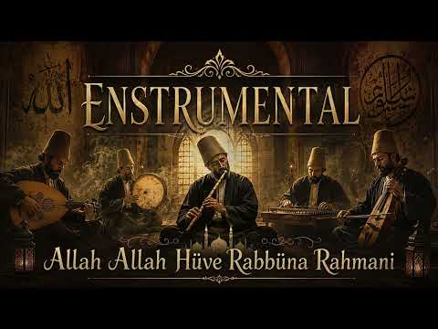 Allah Allah Hüve Rabbünâ Rahmânî | Huzur Veren Tasavvufî Ney Enstrümantal İlahi