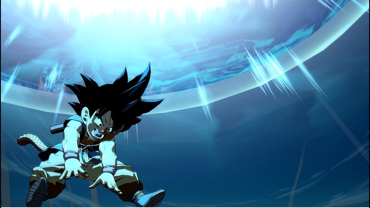 DBFZ - GT Goku sparkless double Spirit bomb TOD - YouTube