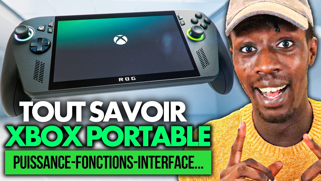 XBOX Portable : Nouvelles images + Xbox REPREND la parole ! 💥 Interface ...