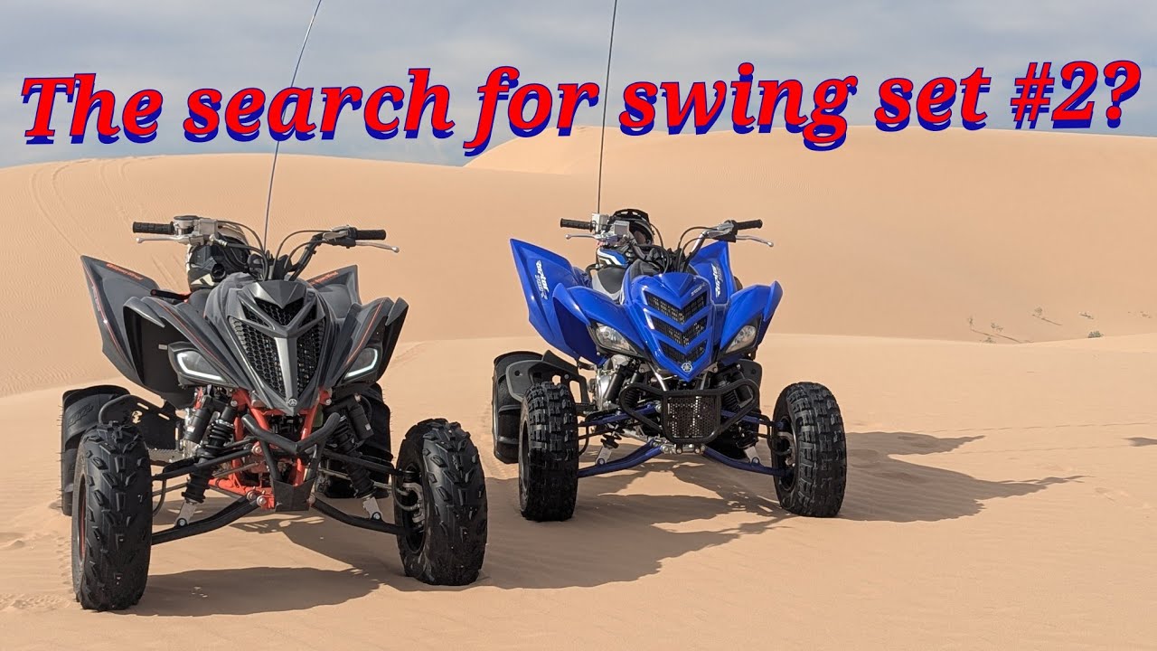 Glamis dune action - in search of Patton Valley swing set - Yamaha ...