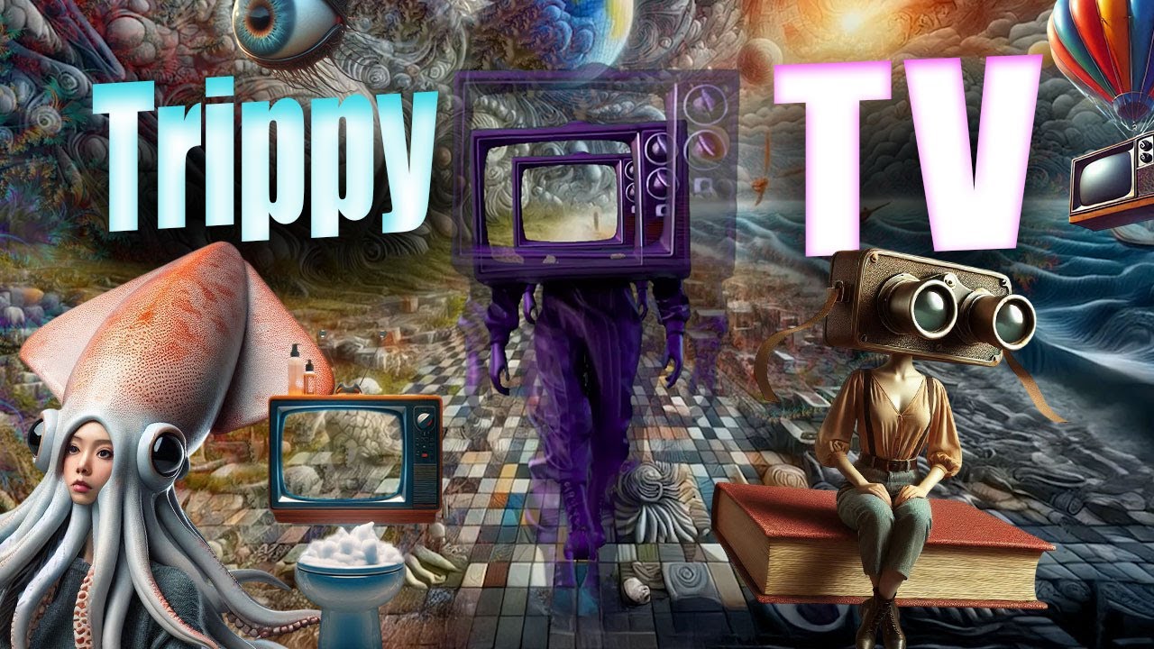 Trippy Surreal Psychedelic Visuals | Mind-Bending Fantasy Art - YouTube
